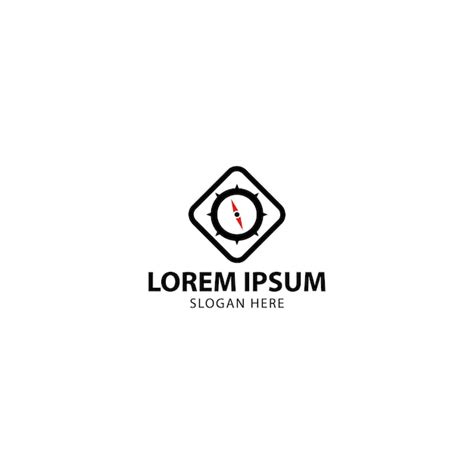 Premium Vector Compass Logo Vector