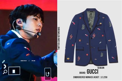 Heres All The Gucci Bts Wore At Their Ama Performance Koreaboo