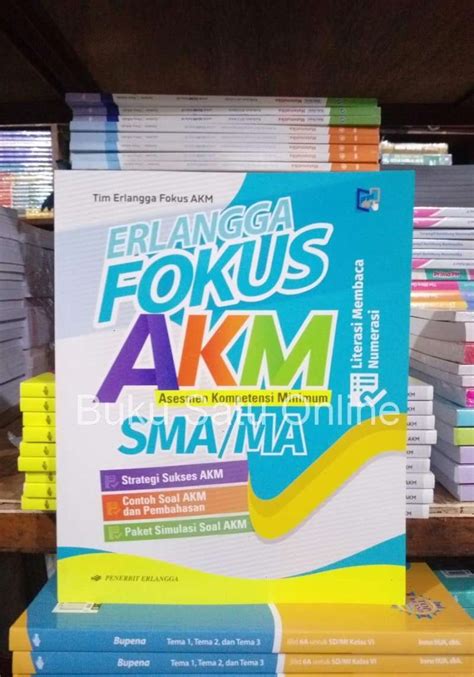 Jual ERLANGGA FOKUS AKM ASESMEN KOMPETENSI MINIMUM SMA MA Di Seller