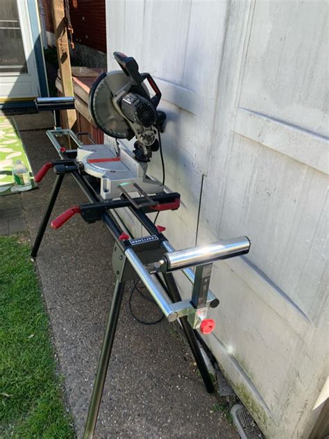 Craftsman 10 Inch Compound Miter Saw And Craftsman Miter Saw Stand With