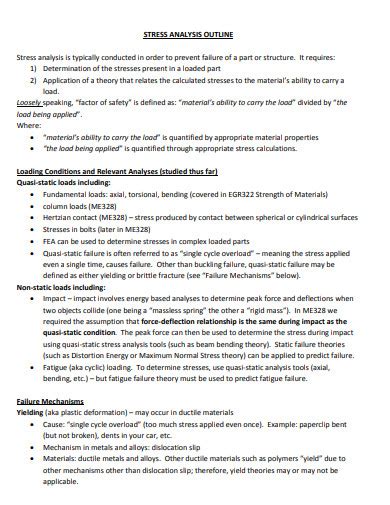 10 Analysis Paper Outline Examples To Download