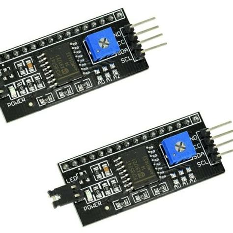 Roostech 🛑 Modulo Interfaz I2c Display Lcd Arduino Iic