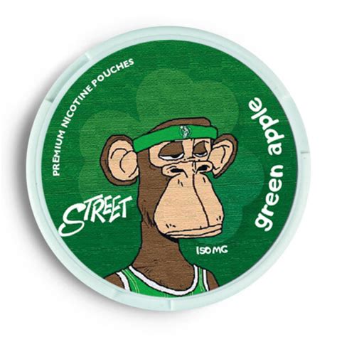 Снюс Street Green Apple - Стрит Яблоко Снюс- Snus Market