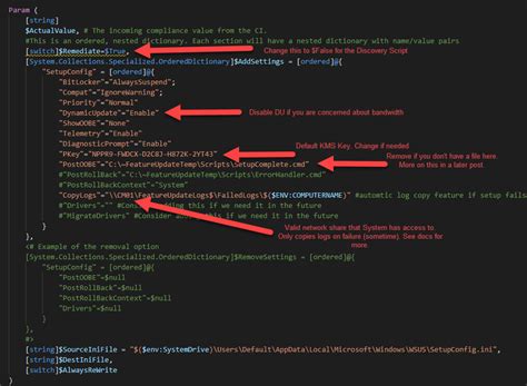 Windows Feature Updates Using Setupconfig Ini To Manage Feature