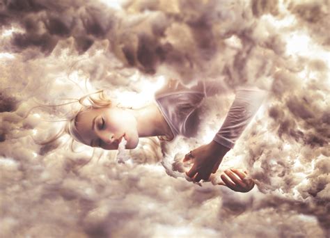 Women Closed Eyes Clouds Wallpapers Hd Desktop And Mobile Backgrounds