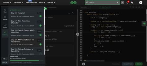 Gfg160codingchallenge Codingchallenge Geeksforgeeks Java Dsa