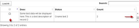 Javascript Jquery Datatable Unexpected Vertical Scrollbar Stack Overflow