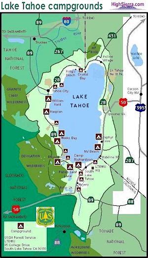 Tahoe Ridges First New Campground After Over 20 Years Parc Forêt At