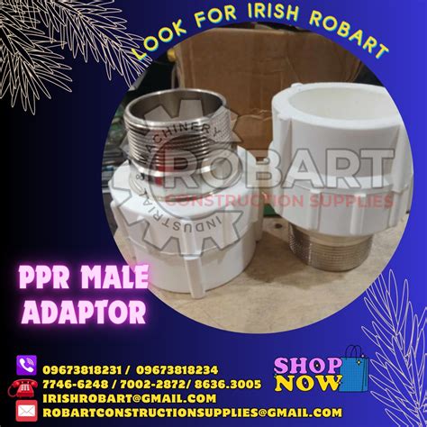 Ppr Male Adaptor Commercial And Industrial Construction Tools