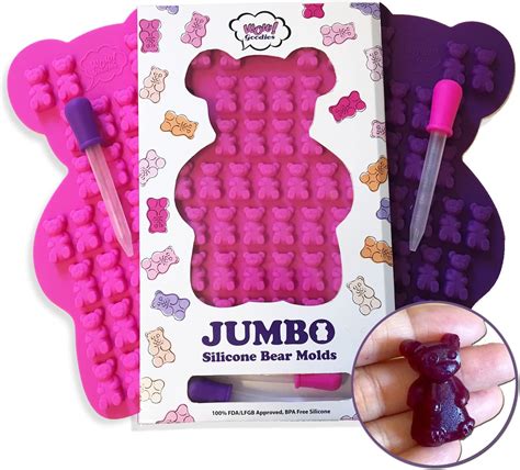 Diy Giant Gummy Bear Mold By Mister Gummy Premium Quality