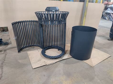 Урна Король з попільничкою вулична металева 180 л ціна