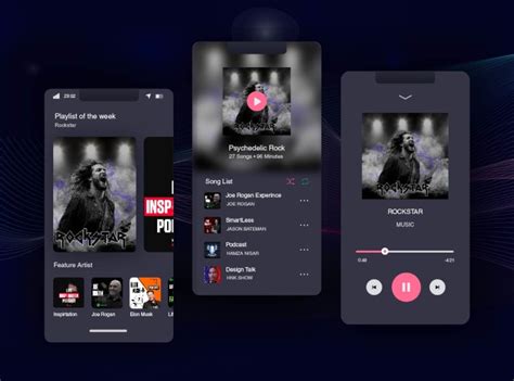 Podcast Music Player Ui Design By Hamza Nisar On Dribbble