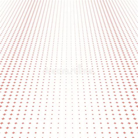 Modern Vector Geometric Abstract Pattern With Perspective Stock