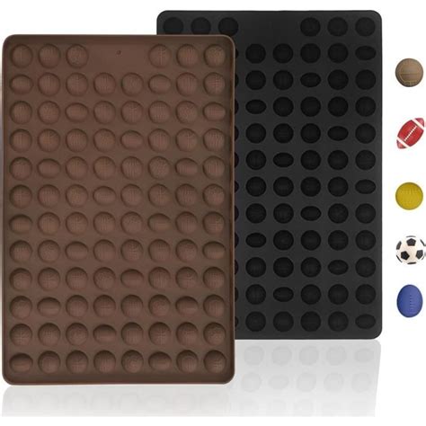 Lot De 2 Tapis De Cuisson En Silicone Pour Chien Forme Hémisphérique