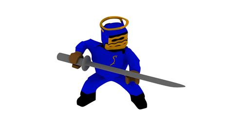 3d Chibi Samurai Turbosquid 1811050