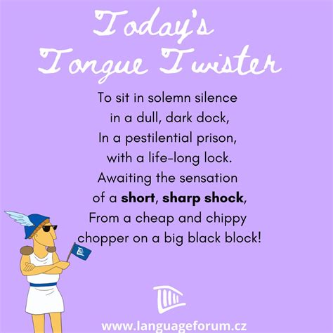 Tongue Twisters Poems