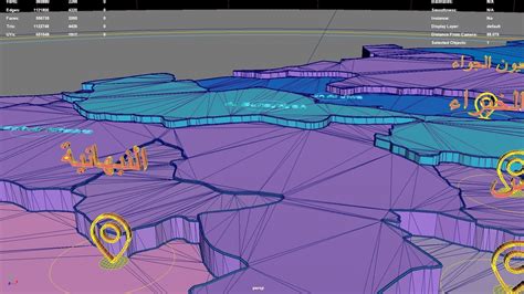 Al Qassim Province Saudi Arabia Map Region Geography Political 3d Model Rigged Cgtrader