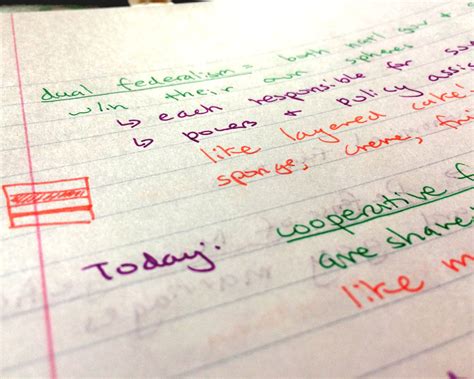 Do Color Coded Notes Work The Viking Vanguard