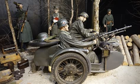 World War 2 Motorcycle With Sidecar
