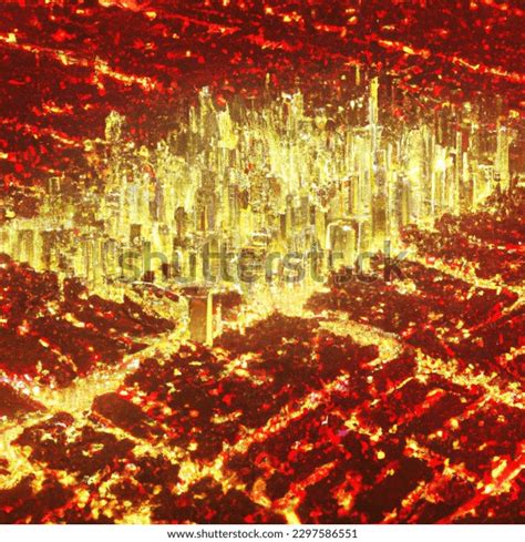 Neon 3d Image Population Densification Ai Generated Image 2297586551 Shutterstock