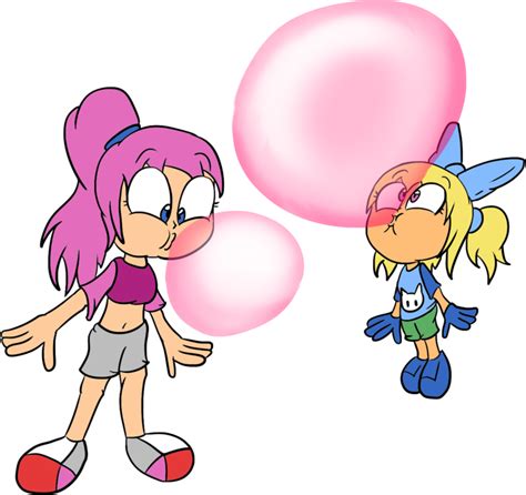 Bubble Gum Cartoon
