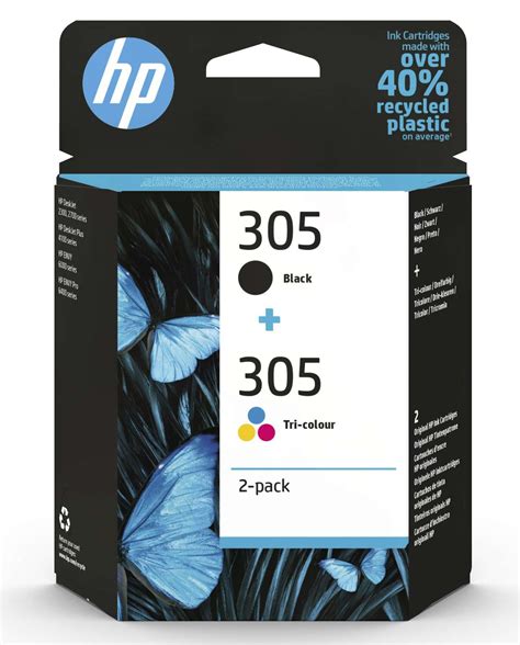 HP Original Black Tri Colour Ink Cartridge Multipack ZD AE