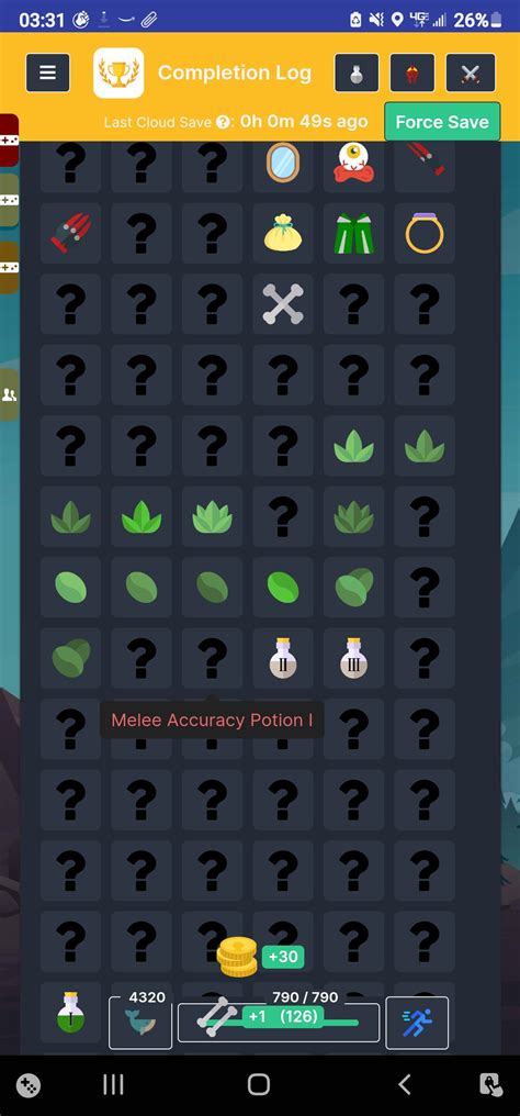 Lost Progress Completion Issue 2211 MelvorIdle Melvoridle Github