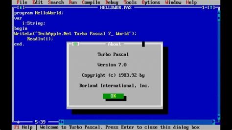¿cómo Funciona Turbo Pascal
