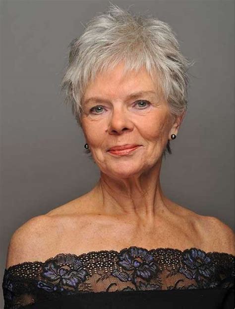 Trendy Grey Short Haircuts For Older Women 2018 2019 Hairstyles