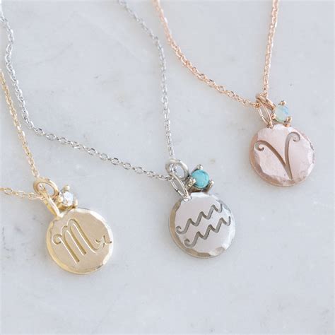 Sign Of The Zodiac Necklace 60 Photos