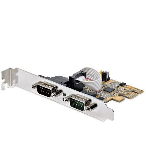 21050 Pc Serial Lp Pci Express To Rs232 Db9 Serial Card 2 Port
