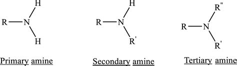 Amine Structural Formula