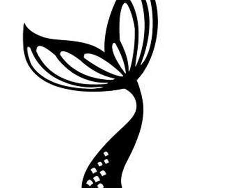 Clipart Mermaid Tail Svg 180 Svg File For Cricut Images And Photos Finder