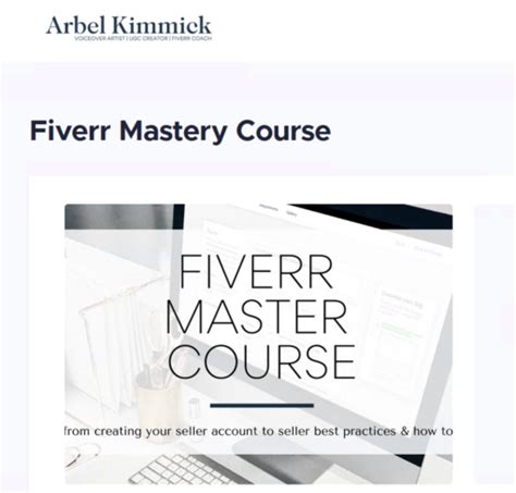 Arbel Kimmick Fiverr Mastery Course