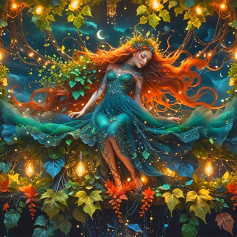 Medium Shot Majestic Fierce Enigmatic Being With Long Flowing