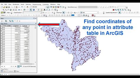 How To Calculate Coordinates Of Features In Attribute Table In Arcgis Youtube