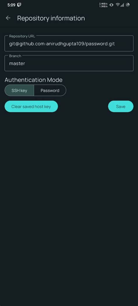 Bug Repository Password Being Requested On Ssh Authentication Mode