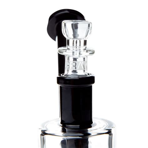 Grav 7in Upright Bubbler Black 7999 At 420 Science