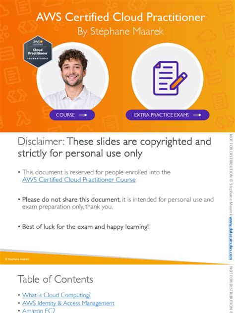 Aws Certified Cloud Practitioner Guide Pdf Cloud Computing