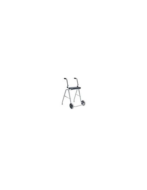 Andador Plegable Y Regulable Classic 2 Ruedas Con Asiento