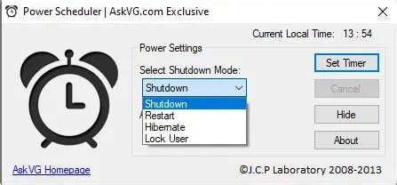 Programmer l arrêt automatique de son PC en Windows malekal