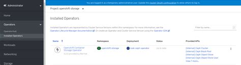Chapter 1 Deploying OpenShift Container Storage Deploying OpenShift