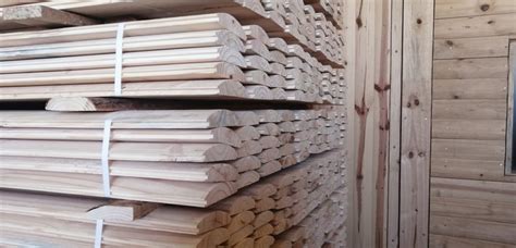 Pine Profile Timber Log Home Timber