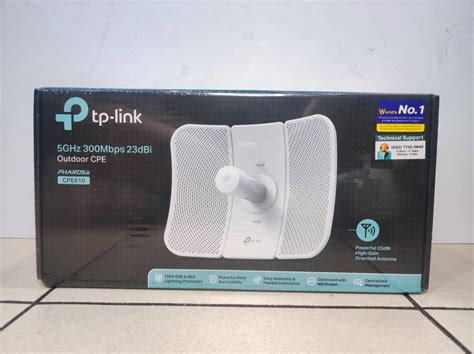Tp Link Cpe610 5ghz 300mbps 23dbi Outdoor Cpe Computers And Tech Parts