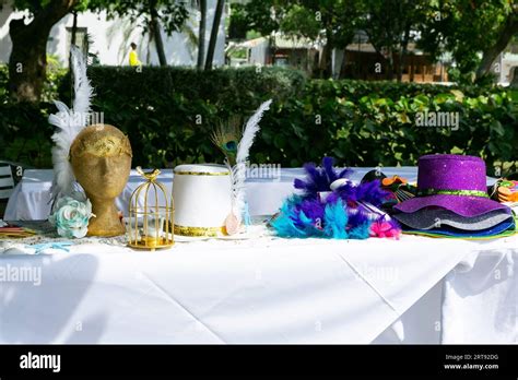 Reception Of Social Events Tables Decorated For Events Parties