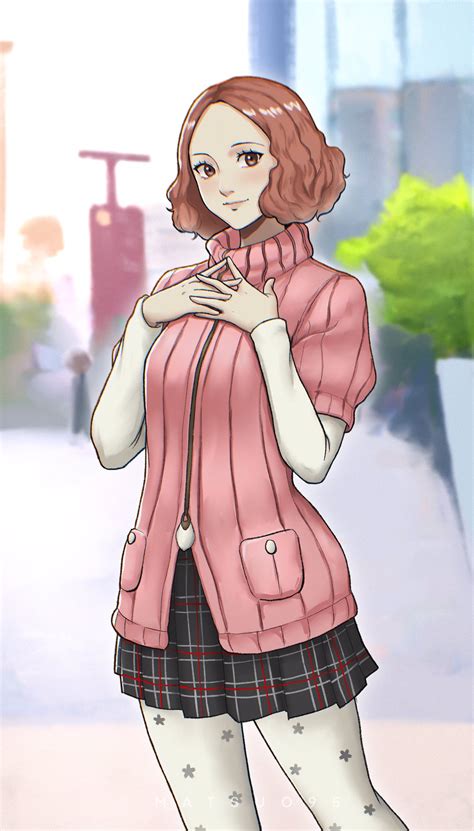 Okumura Haru Haru Okumura Persona 5 Persona Game Art Shin