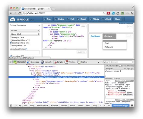 Javascript Weird Anchors In Dropdown Stack Overflow