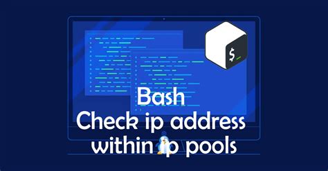 bash check ip is in range of ip pools