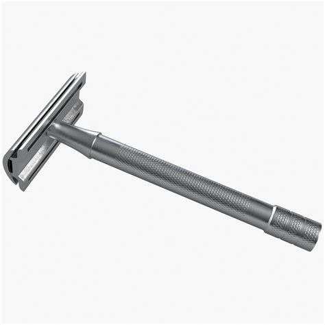 Heated Safety Razor 3d Model 29 3ds Blend C4d Fbx Max Ma Lxo