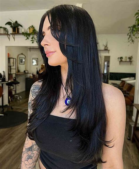 Feathered Haircut Long